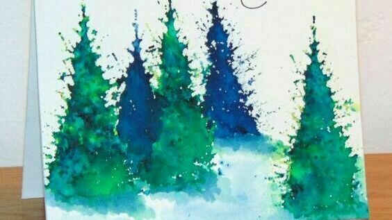 PK4 WATERCOLOUR CHRISTMAS CARDS 6 16 Yrs Booking By Bookwhen pk4-watercolour-christmas-cards-6-16-yrs-booking-by-bookwhen