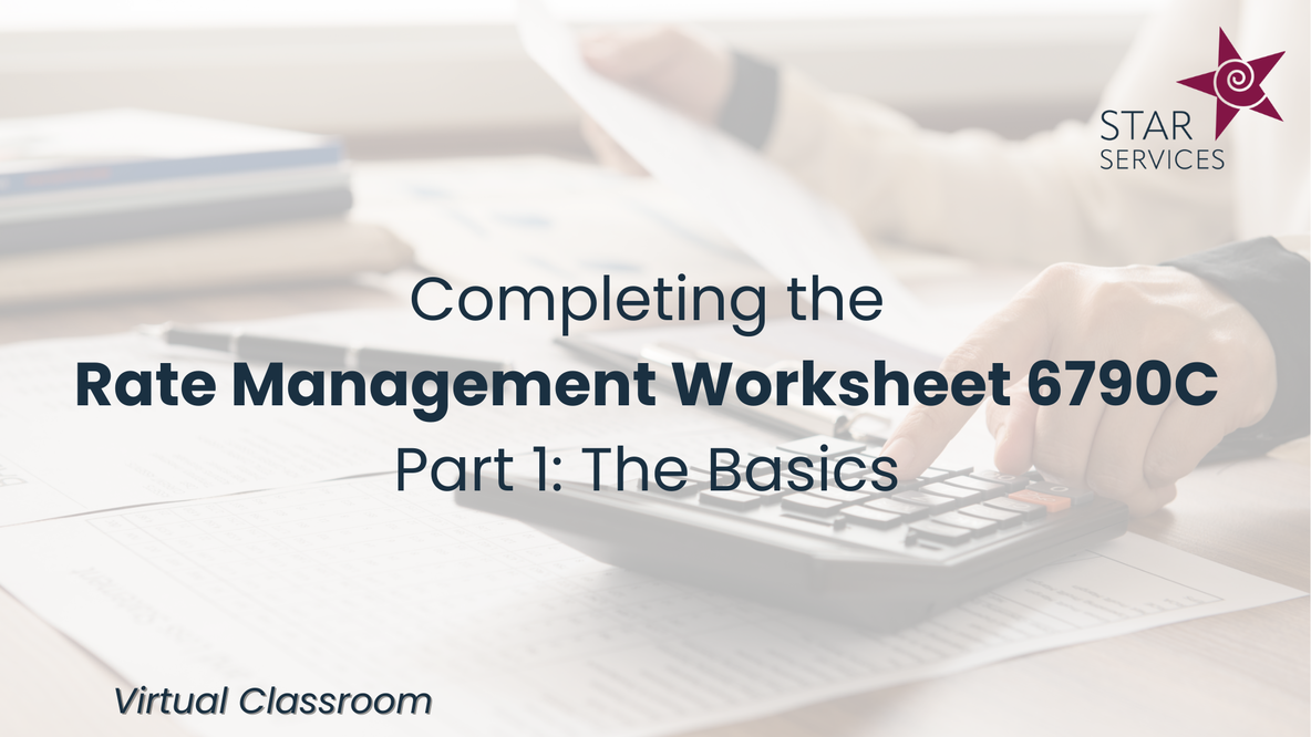 Completing the Rate Management Worksheet 6790C - Part 1: The Basics💻 ...