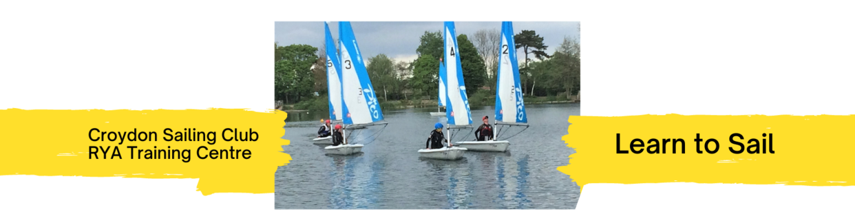 Croydon Sailing Club RYA Learn To Sail Courses - Booking by Bookwhen