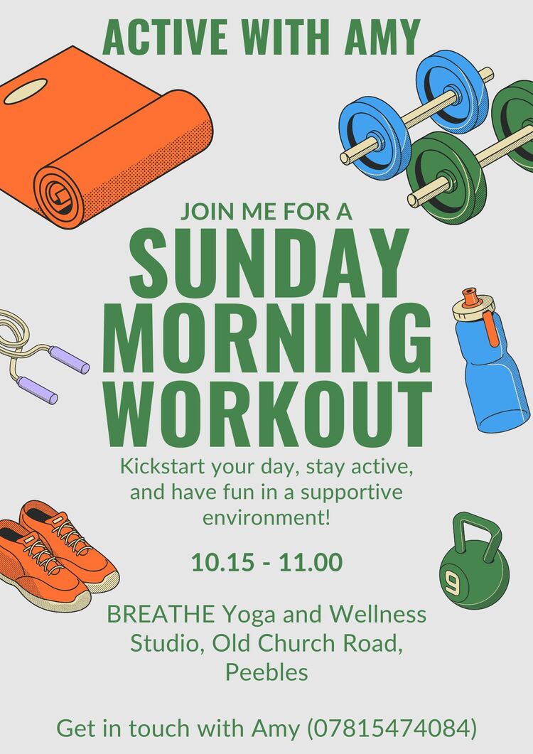 Active with Amy - Peebles - Booking by Bookwhen