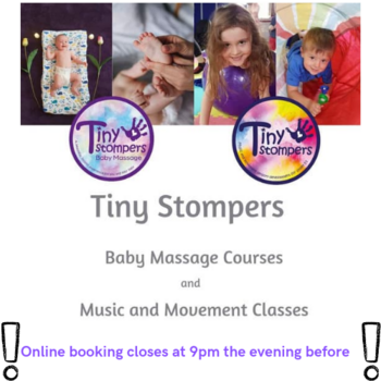 Tiny Stompers - Booking by Bookwhen
