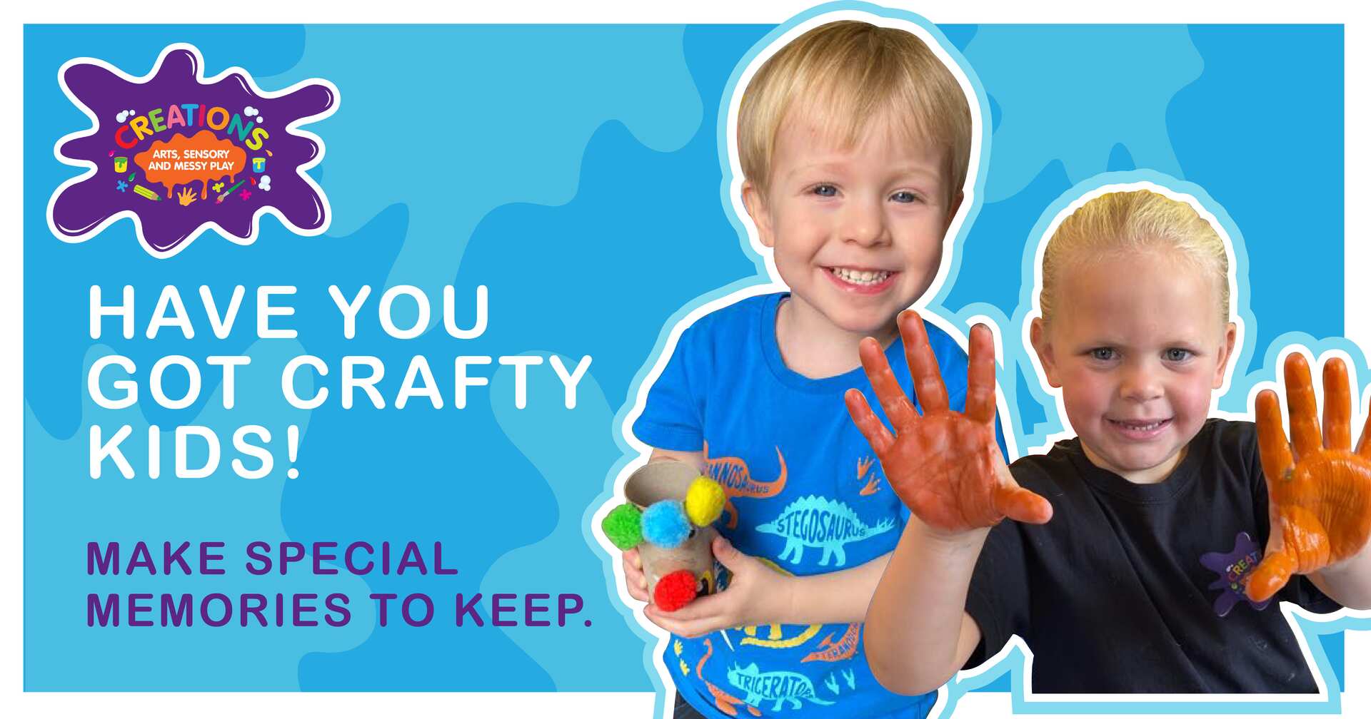 Creations - Arts, Crafts and Messy Play Playgroup - Booking by Bookwhen